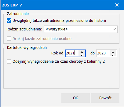 Generowanie zaświadczenia ZUS ERP-7 – Centrum pomocy - R2Płatnik