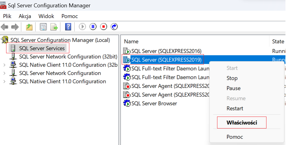 Konfiguracja serwera SQL – Centrum pomocy - R2Płatnik